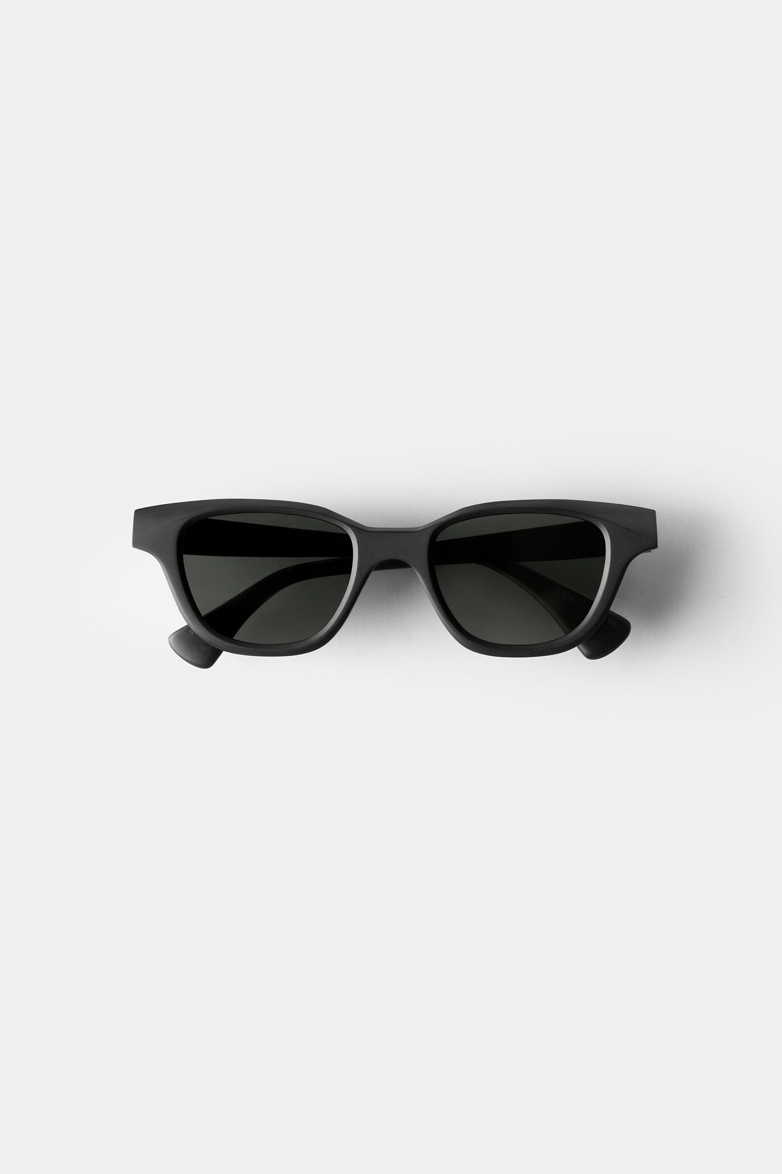 THE OBSIDIAN 01 SUNGLASSES - Black Matte - Black – SEESON GLOBAL